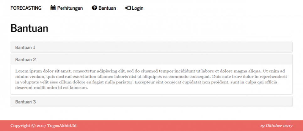 Source Code Forecasting Metode Least Square PHP